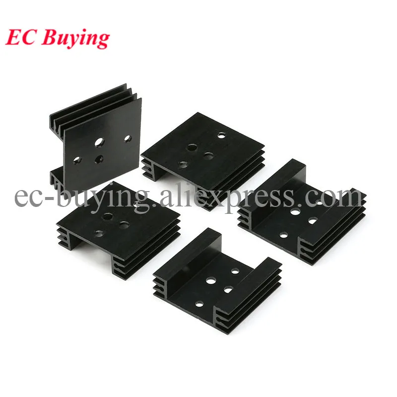 5pcs-45-45-14mm-Heatsink-Cooling-Fin-Radiator-Cooler-Aluminum-Heat-Sink ...