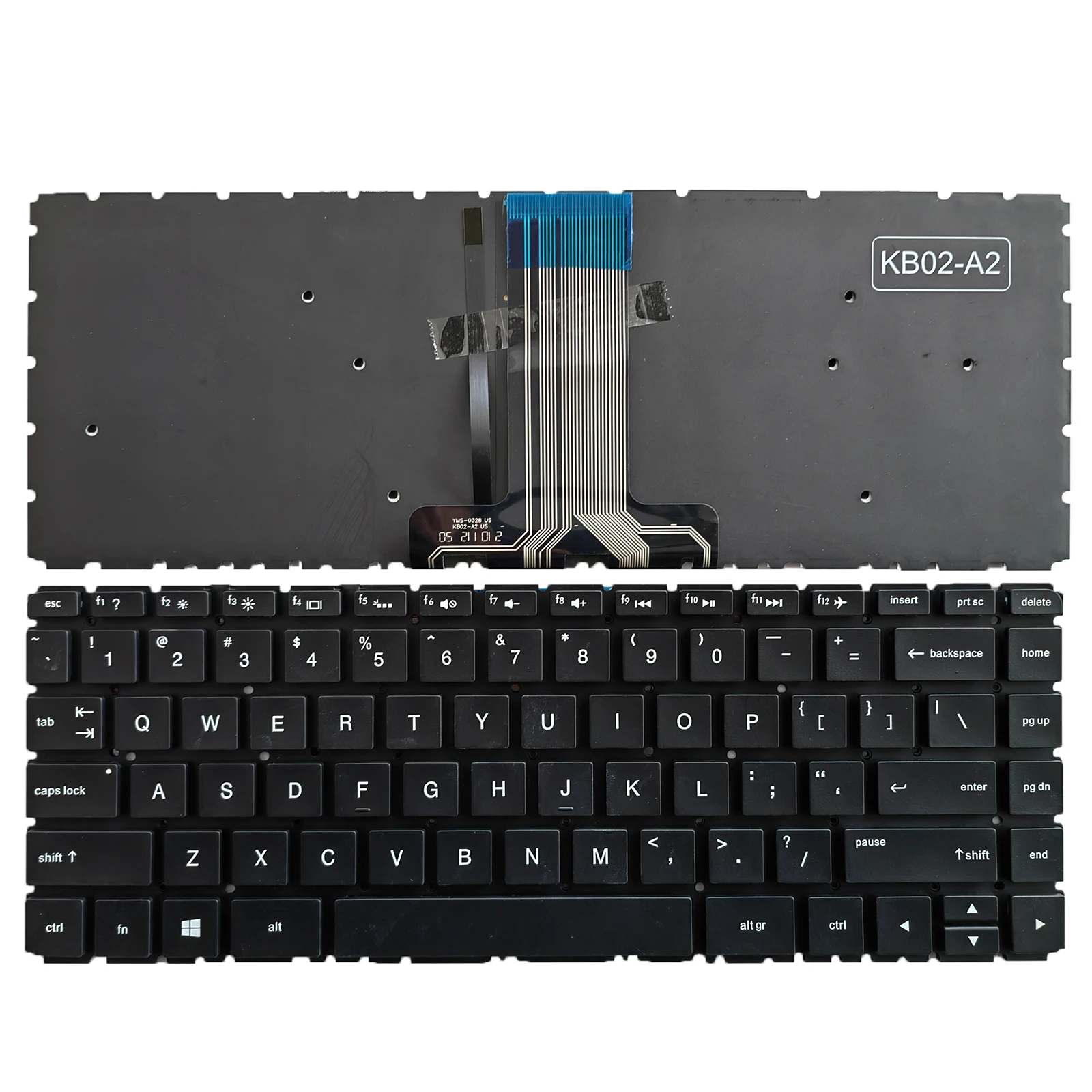 US Laptop Keyboard for HP Pavilion 14AB 14-AB 14AL 13-U 14-AL W118 Tpn ...