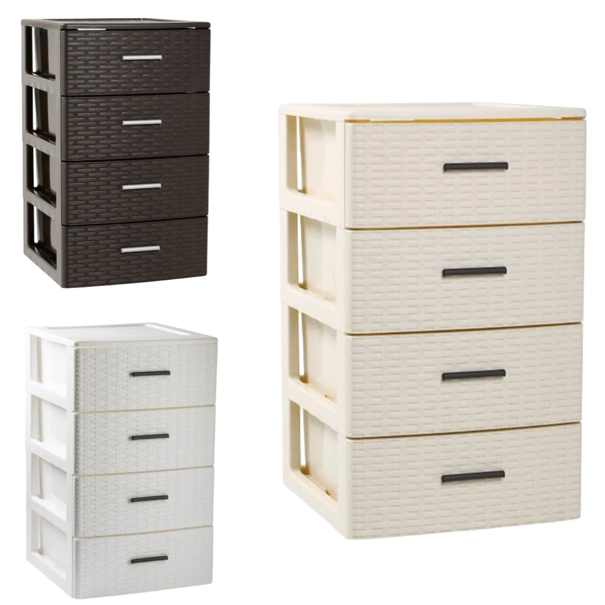 Plastic-drawer-Forte-Rattan-2-Wengue-drawers-36-5x36-5x31-5cm-modern ...