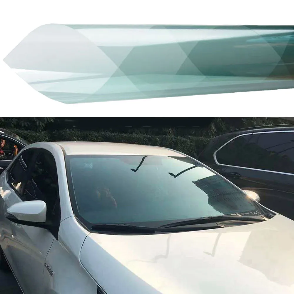 75cm-x-150cm-Light-Cyan-Green-VLT-70-Car-Windshield-Foils-Solar ...