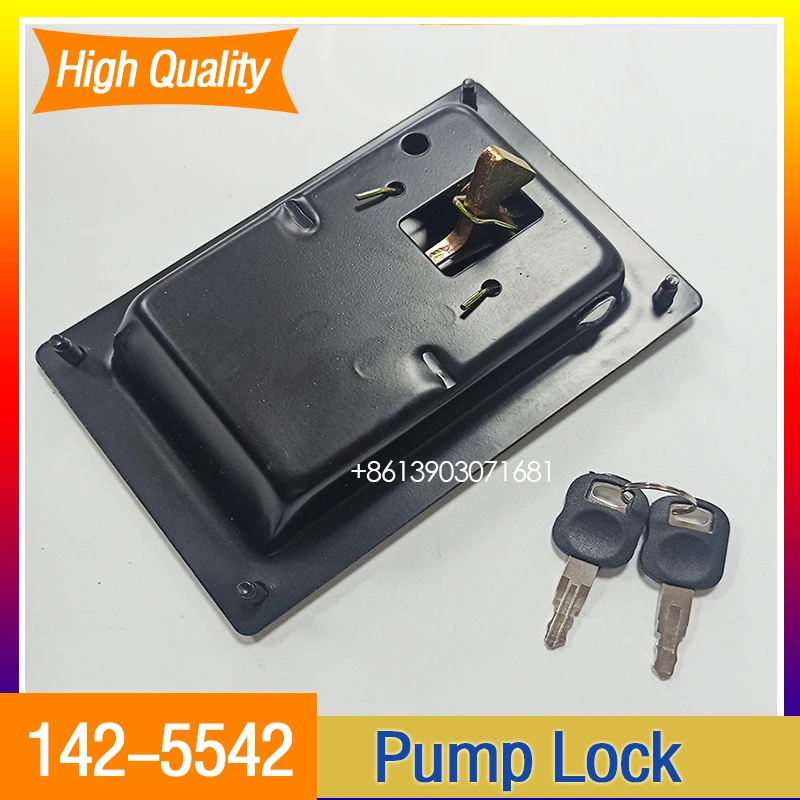 Hydraulic-Pump-Door-Lock-142-5542-1425542-Side-Locking-for-Caterpillar ...