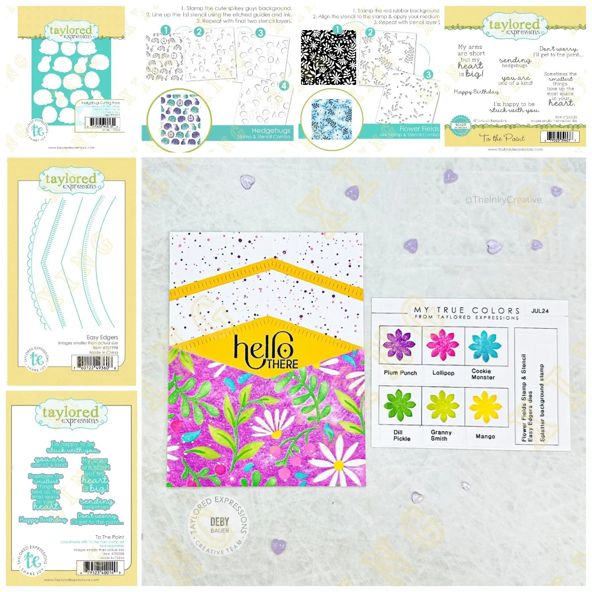 Newest-Hedgehugs-Flower-Fields-Metal-Cutting-Dies-Stamps-Stencil-Diary ...