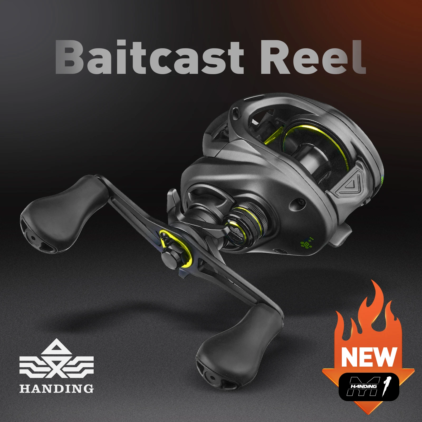 HANDING-M1-Baitcast-Fishing-Reel-8KG-Max-Drag-Low-Profile-6-1-Ball ...