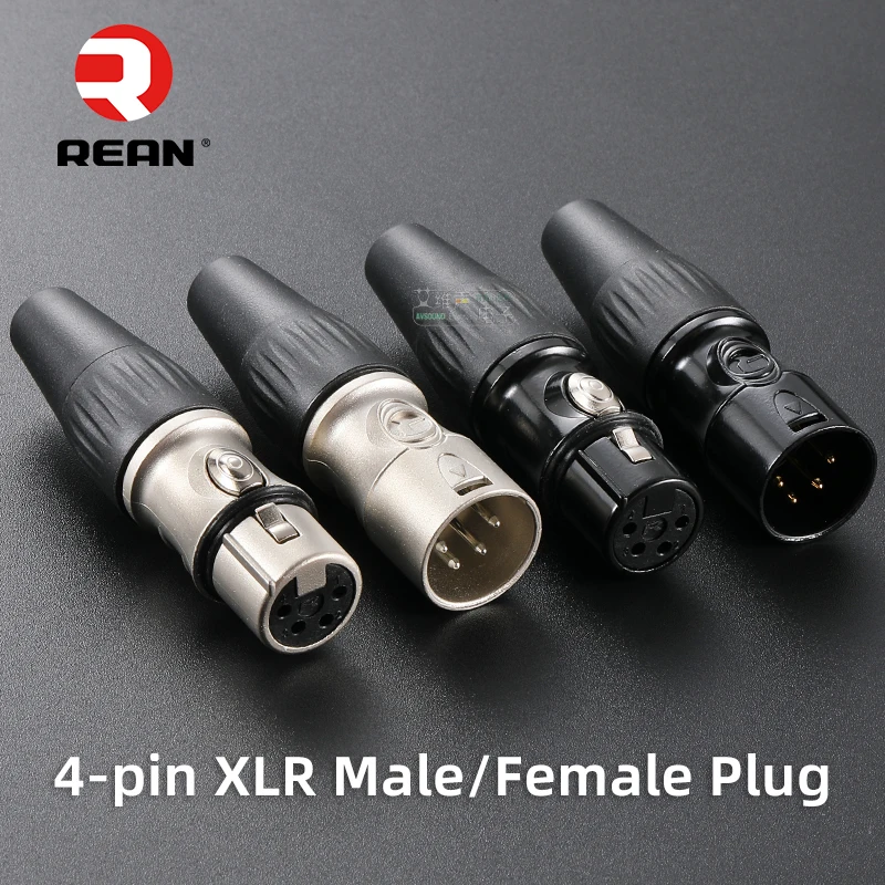 NUTRICK-s-REAN-4-Pin-Gold-plated-XLR-Plug-Connector-Male-Female-XLR-Balanced-Plug-YS1764BG.jpg