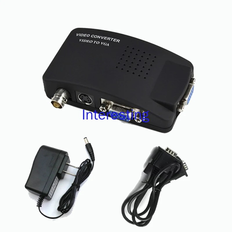BNC-to-VGA-Video-Converter-S-Terminal-CVBS-to-VGA-Monitoring-Host ...