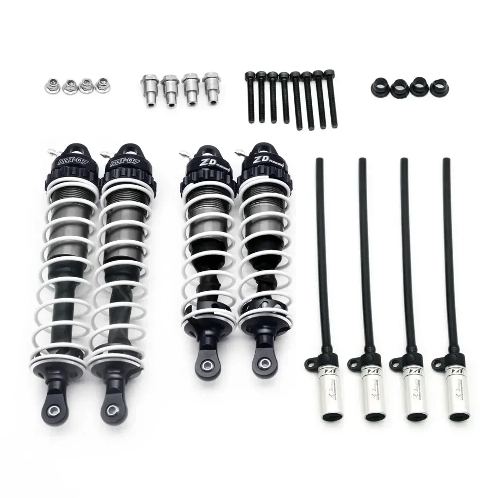 4PCS-ZD-Racing-Shocks-Absorber-Damper-Kit-for-1-7-Losi-Mojave-DBX-07 ...