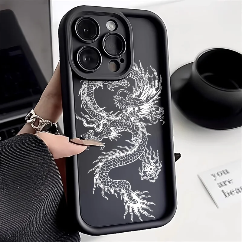 Dragon-Phone-Case-For-Samsung-galaxy-S24-Ultra-Case-A54-A34-A55-5g-A35 ...