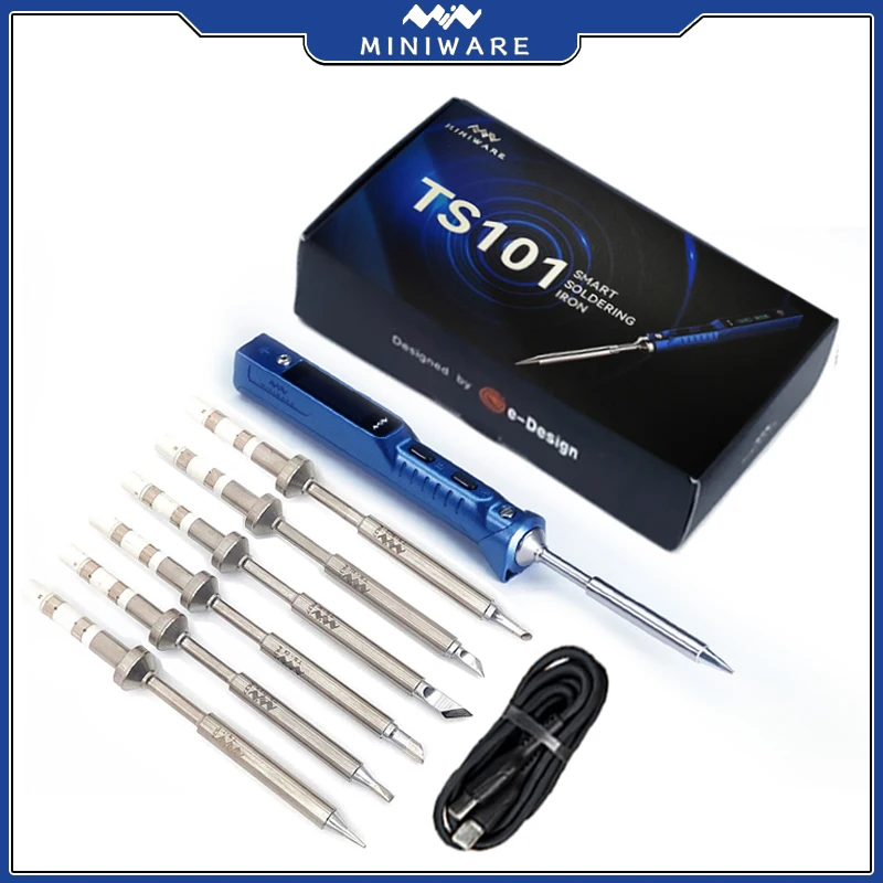 Soldador-el-ctrico-Original-TS101-estaci-n-de-soldadura-Digital-port ...