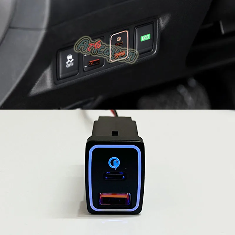 Car-Charger-Fuse-Box-Interface-Adapter-TYPE-C-PD-QC3-0-USB-for-Nissan ...
