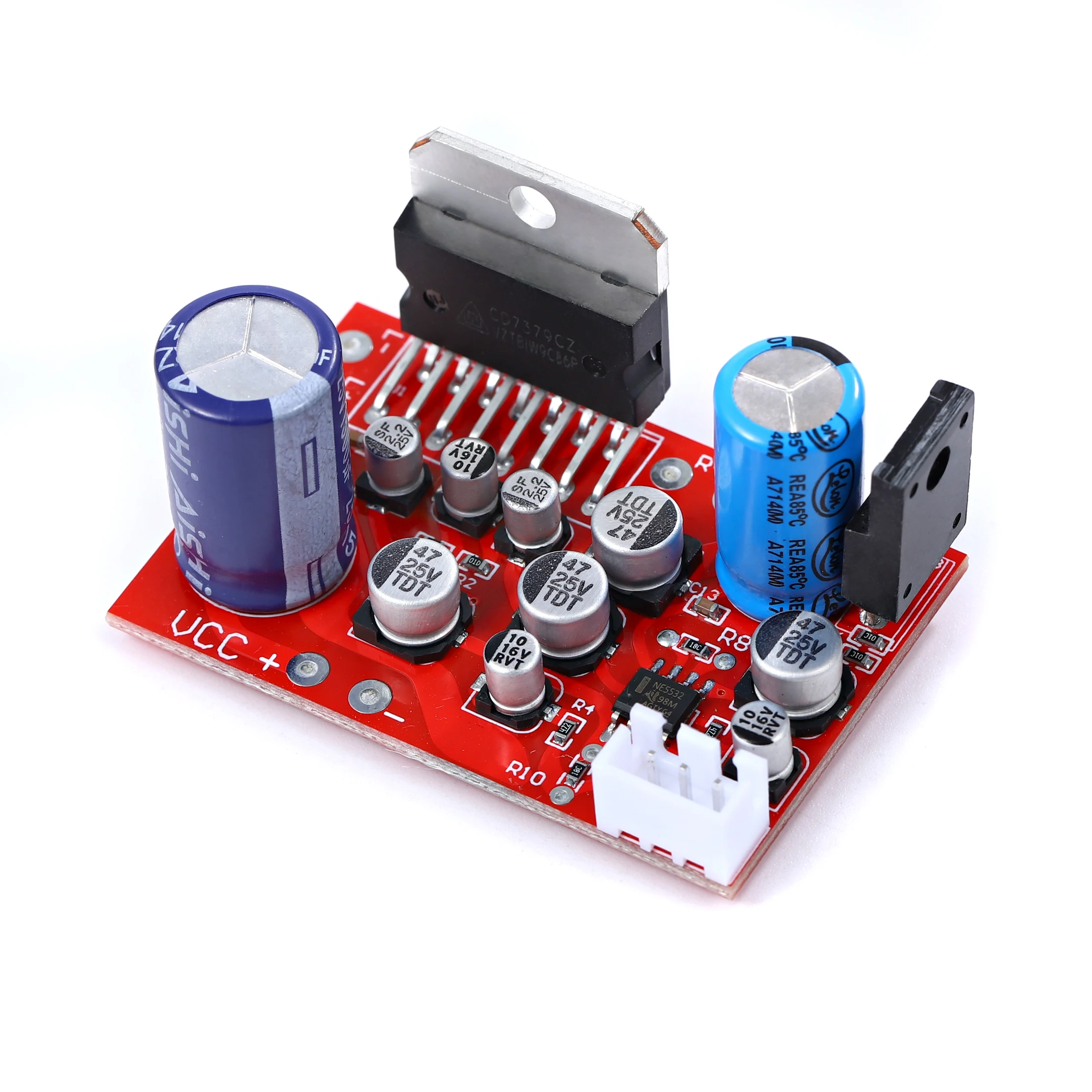 TDA7379 power amplifier board + NE5532 pre-amplification effect exceeds ...