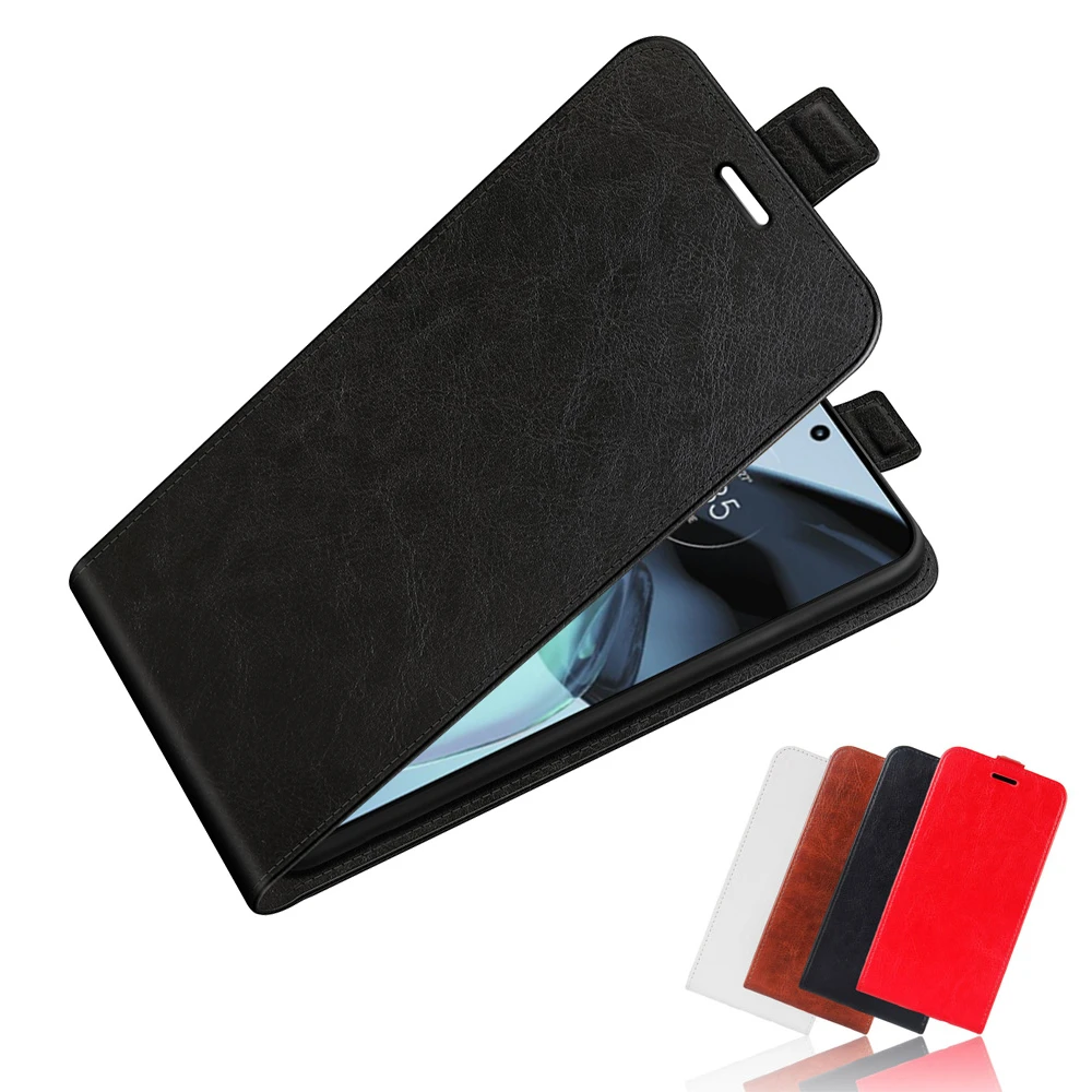Luxury PU Leather Flip Cover Case For Motorola G53 G23 G13 G73 E13 X40 ...
