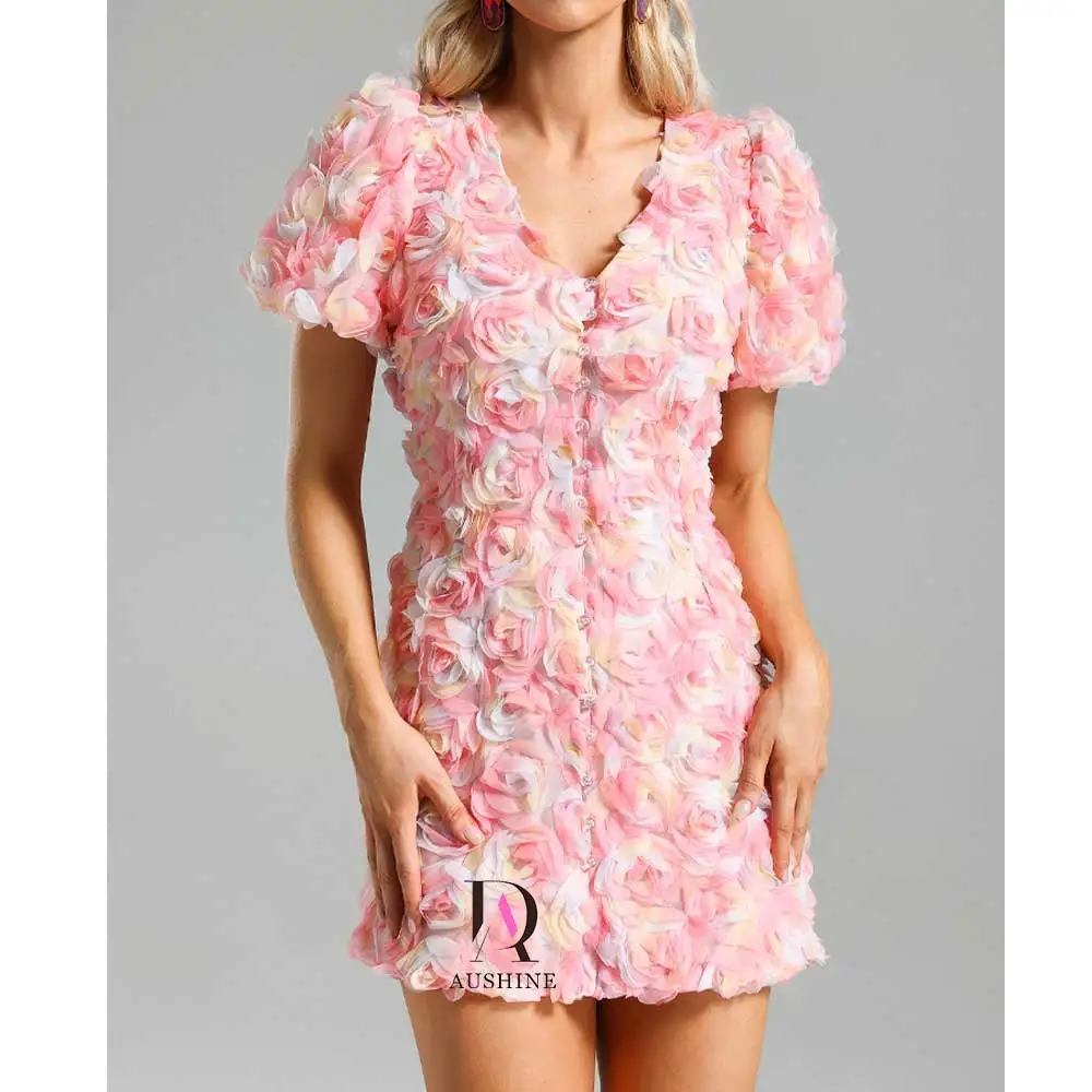 Aushine-Dress-Ankle-Length-Luxury-Birthday-Evening-Dress-Short-Sleeves-Summer-Elegant-Wedding ...