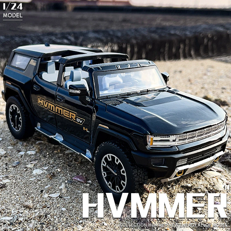 1:24 HUMMER EV New Energy Car Alloy Model Diecasts Metal Off road ...