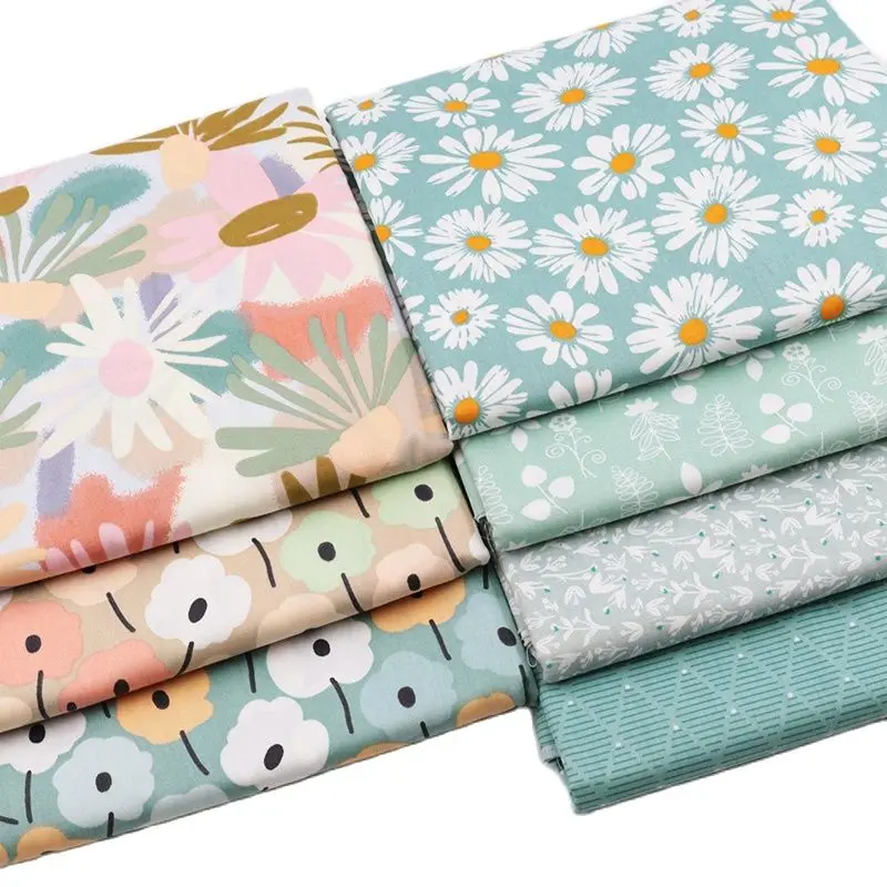 Summer-Style-Twill-Cotton-Fabric-for-Girls-Dress-Sewing-Blankets-Bed ...