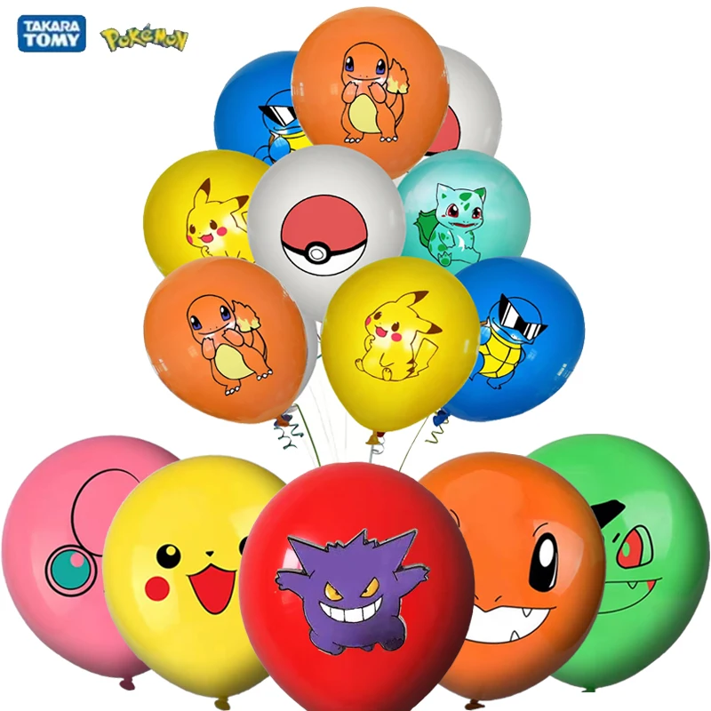 24pcs-Pokemon-Balloons-for-Birthday-12inch-Cartoon-Latex-Balloon ...