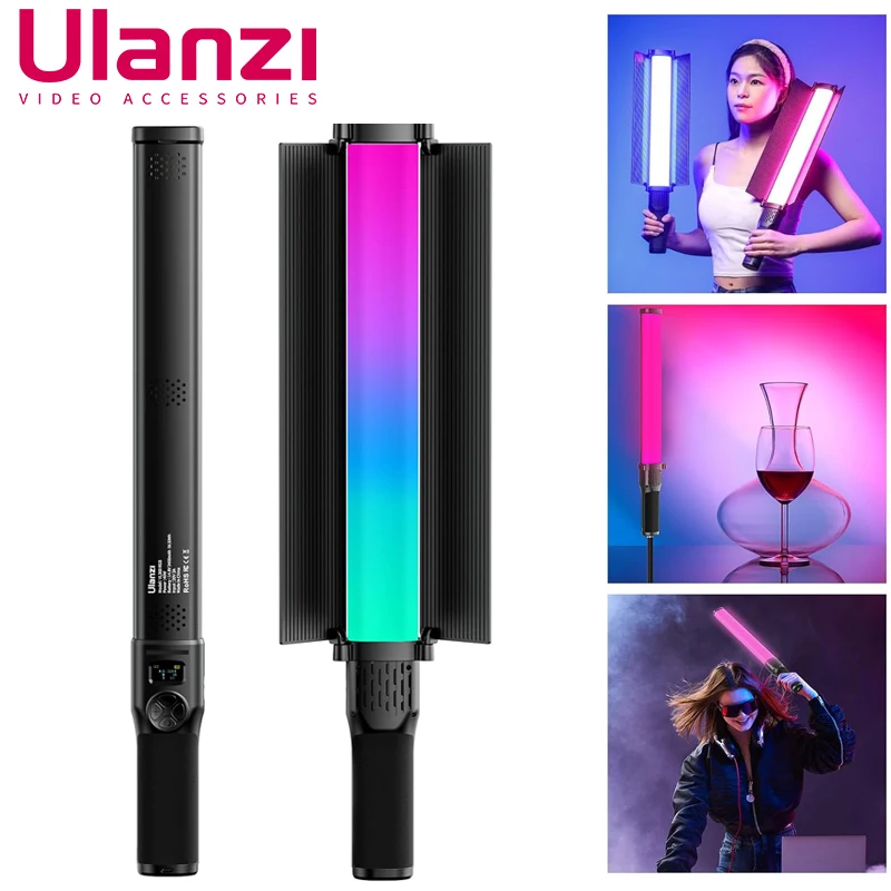 ULANZI-VL360-38W-RGB-Handheld-Light-Wand-LED-Video-Fill-Light-Stick ...