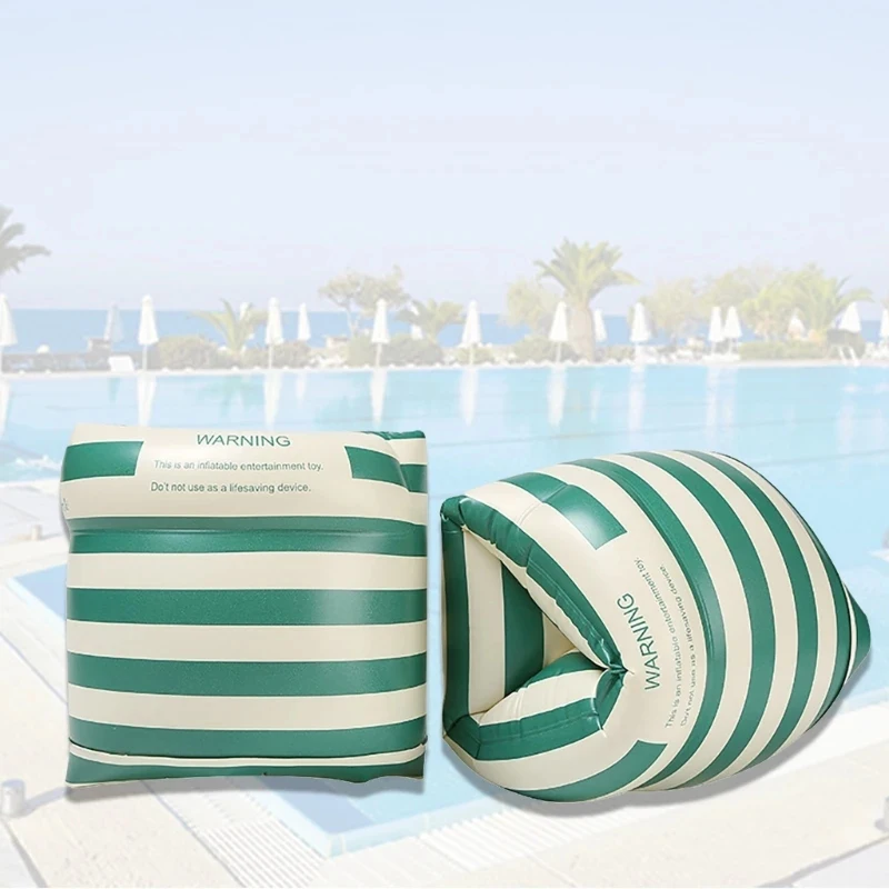 1-Pair-Swim-Buoyancy-Sleeve-Arm-Rings-Dual-Air-Bags-Inflatable-Swimming ...