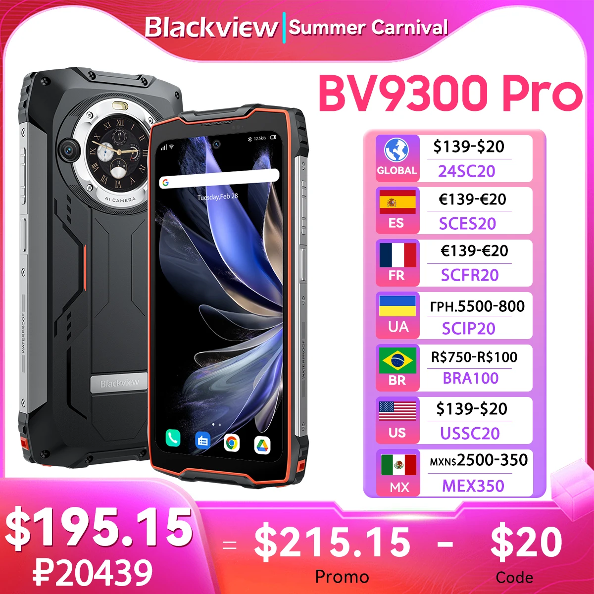 World-Premiere-Blackview-BV9300-PRO-Rugged-Smartphone-Helio-G99-Android ...