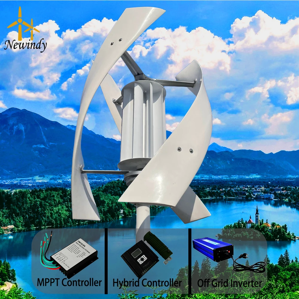 5000W-12V-24V-48V-Vertical-Axis-Wind-Turbine-Generator-With-Mppt ...