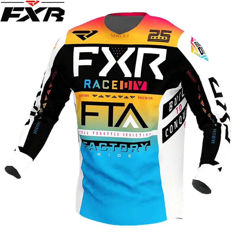 FXR-Downhill-Jersey-Motocross-Shirt-Sweatshirt-Mountain-Bike-Polera-Mtb ...