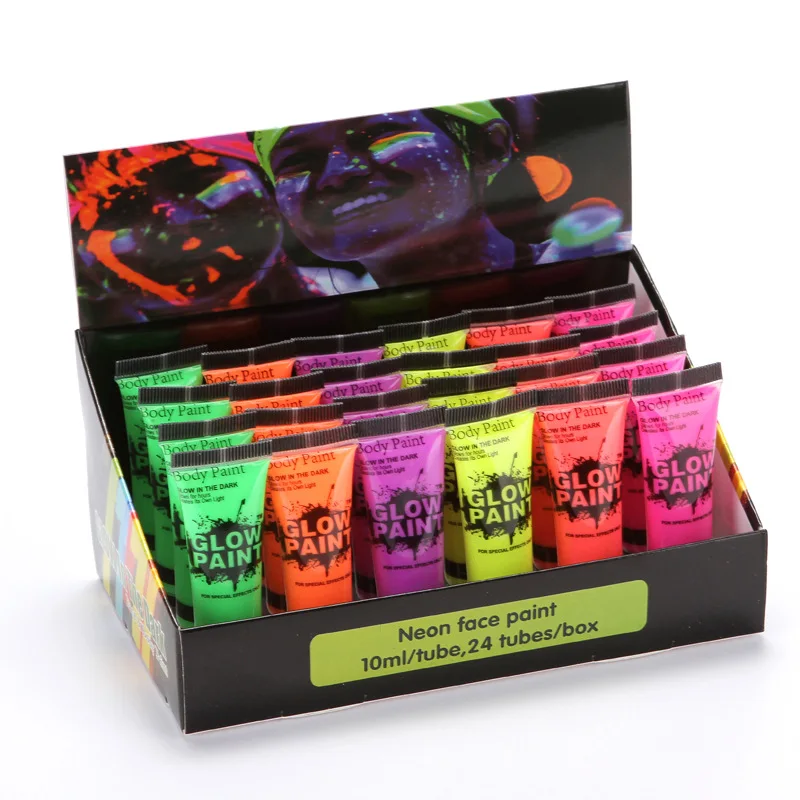 Neon Schwarz Farbe