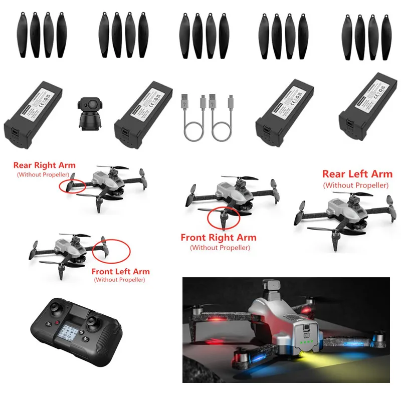 Drone Spare Parts F13 | Battery F13 Rc Drone | Battery Usb Charger | Rc ...