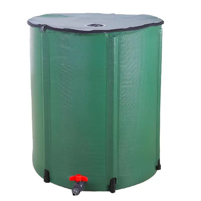 Rain-Barrel-Collapsible-Rainwater-Harvest-Water-Tank-250L-Garden ...
