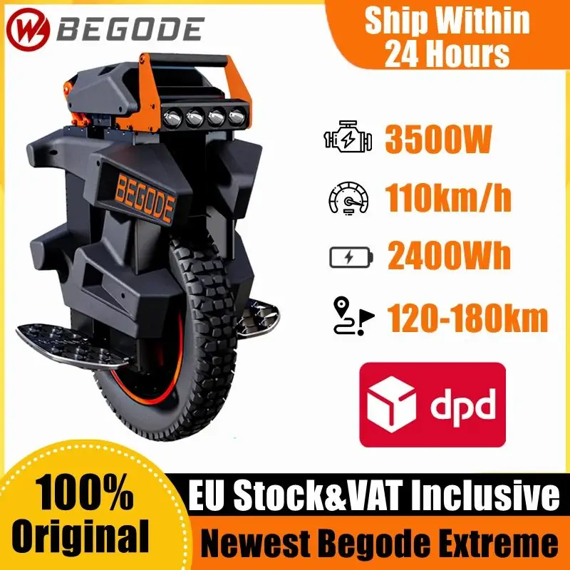 EU-Stock-Newest-Begode-Extreme-50S-Electric-Unicycle-134-4V-2400Wh ...