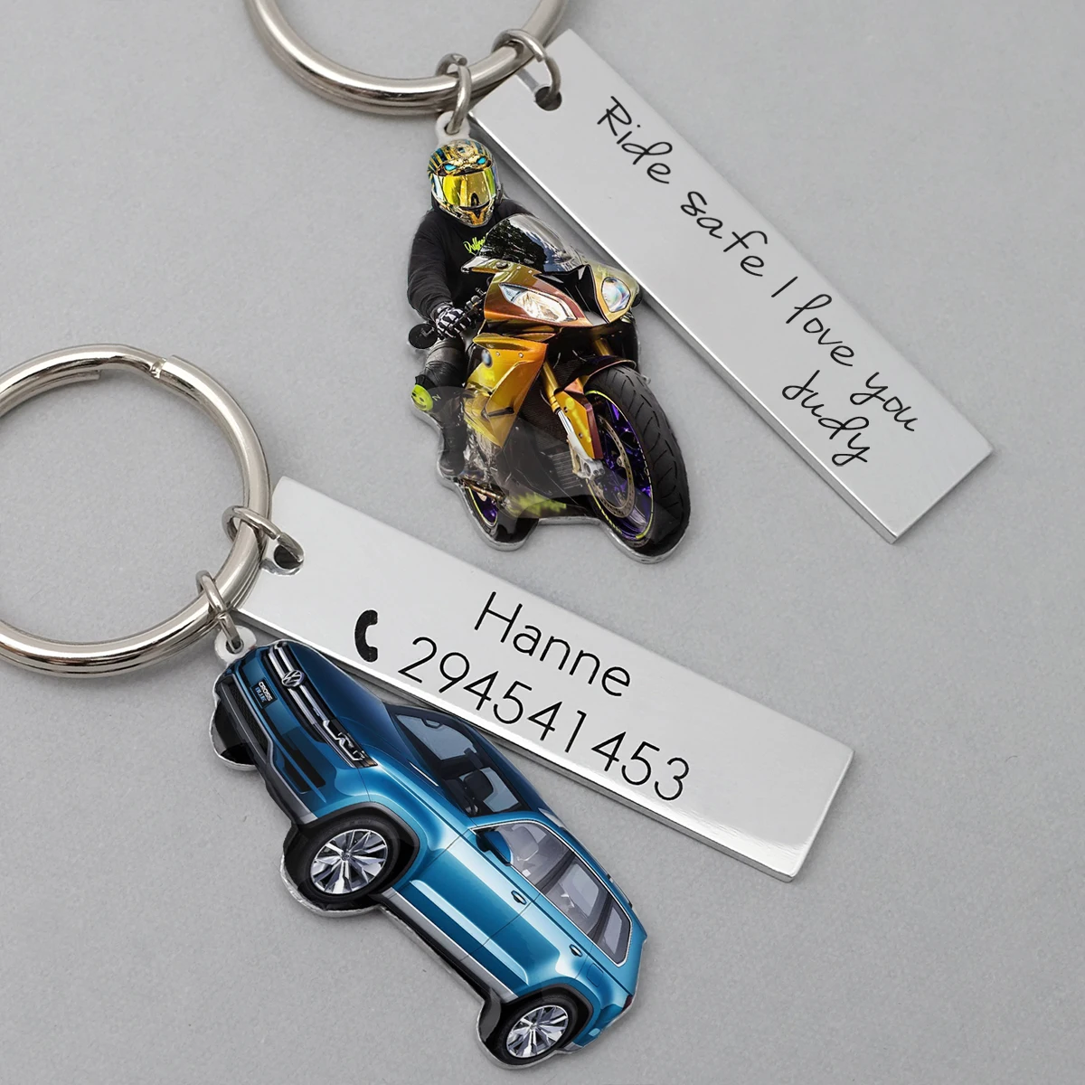Car License Plate Keyring | Car Number Plate Keychain | Car Key Chain ...