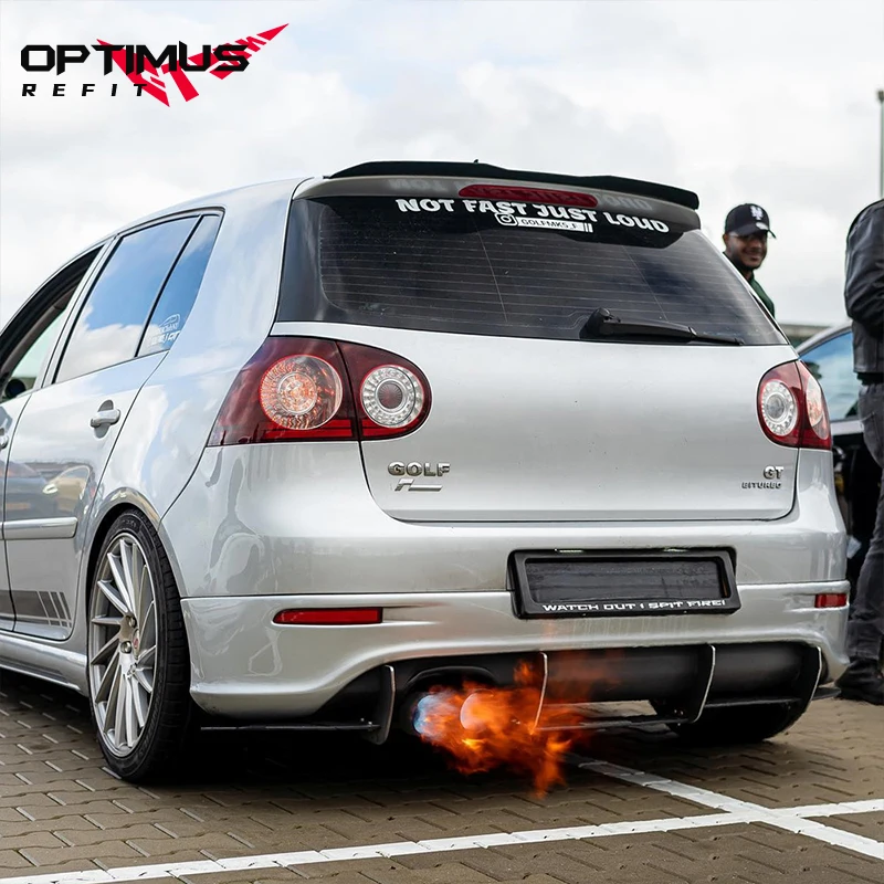 For-VW-Golf-5-MK5GTI-R32-2006-2009-car-modified-rear-diffuser-rear ...