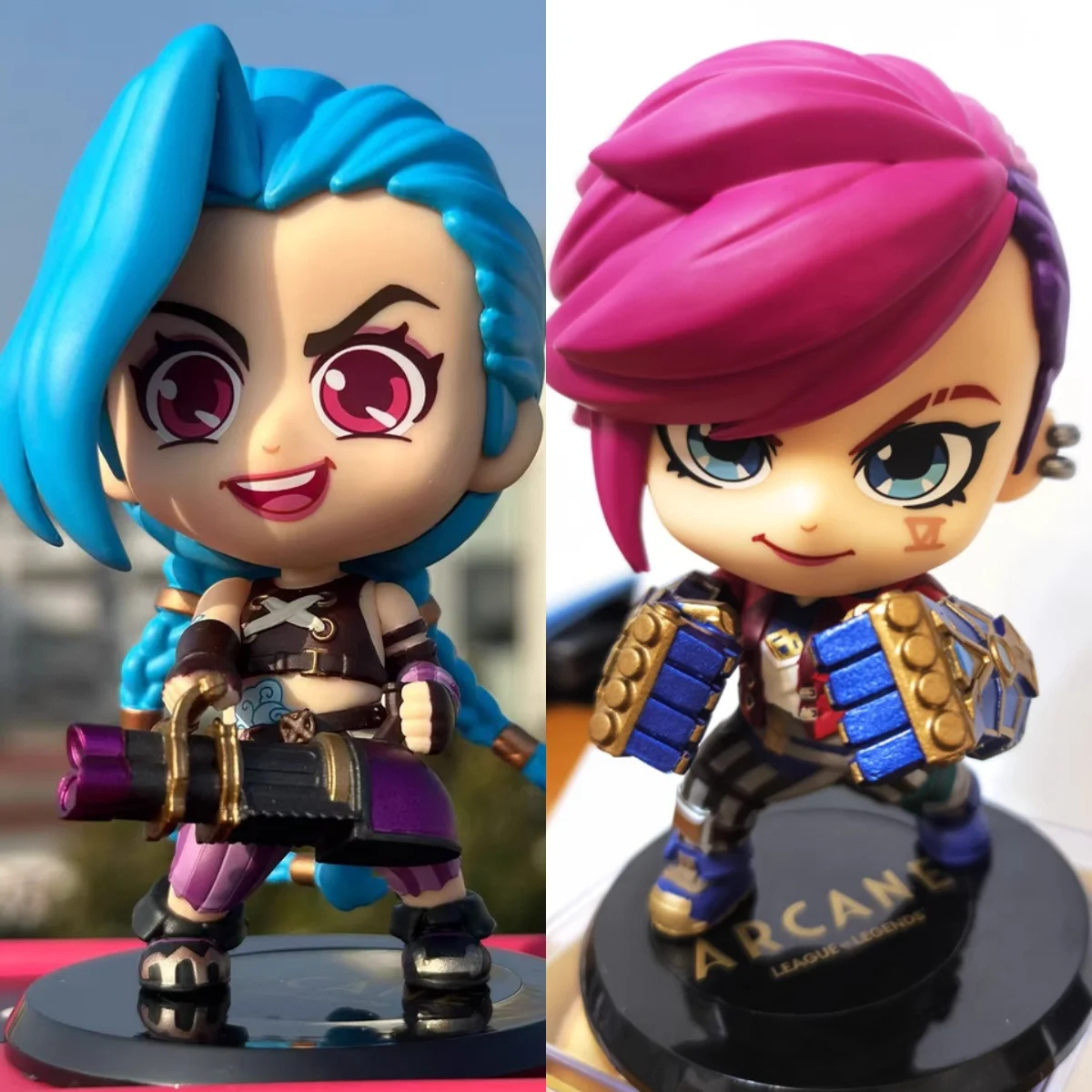 Genu-no-Arcane-League-Of-Legends-Jogo-Vi-The-Piltover-Enforcer-Jinx ...