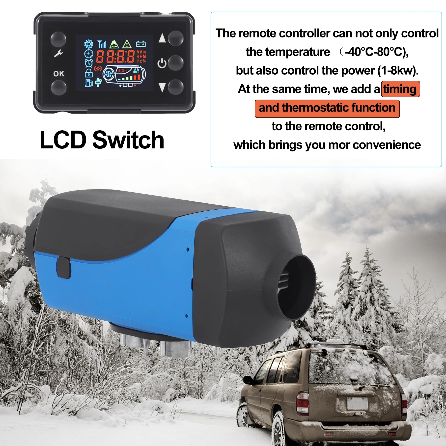 12V-24V-2KW-Diesel-Air-Heater-Single-Hole-Air-Heaterfor-RV-Motorhome ...