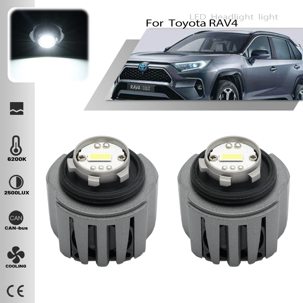 2pcs-LED-front-fog-Light-bulb-For-2022-Toyota-RAV4-Yaris-IV-XP210-Cross ...