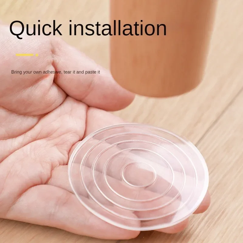 4PCS-Silicone-Furniture-Pad-Table-Foot-Pads-Anti-slip-Bed-Legs-Mat ...