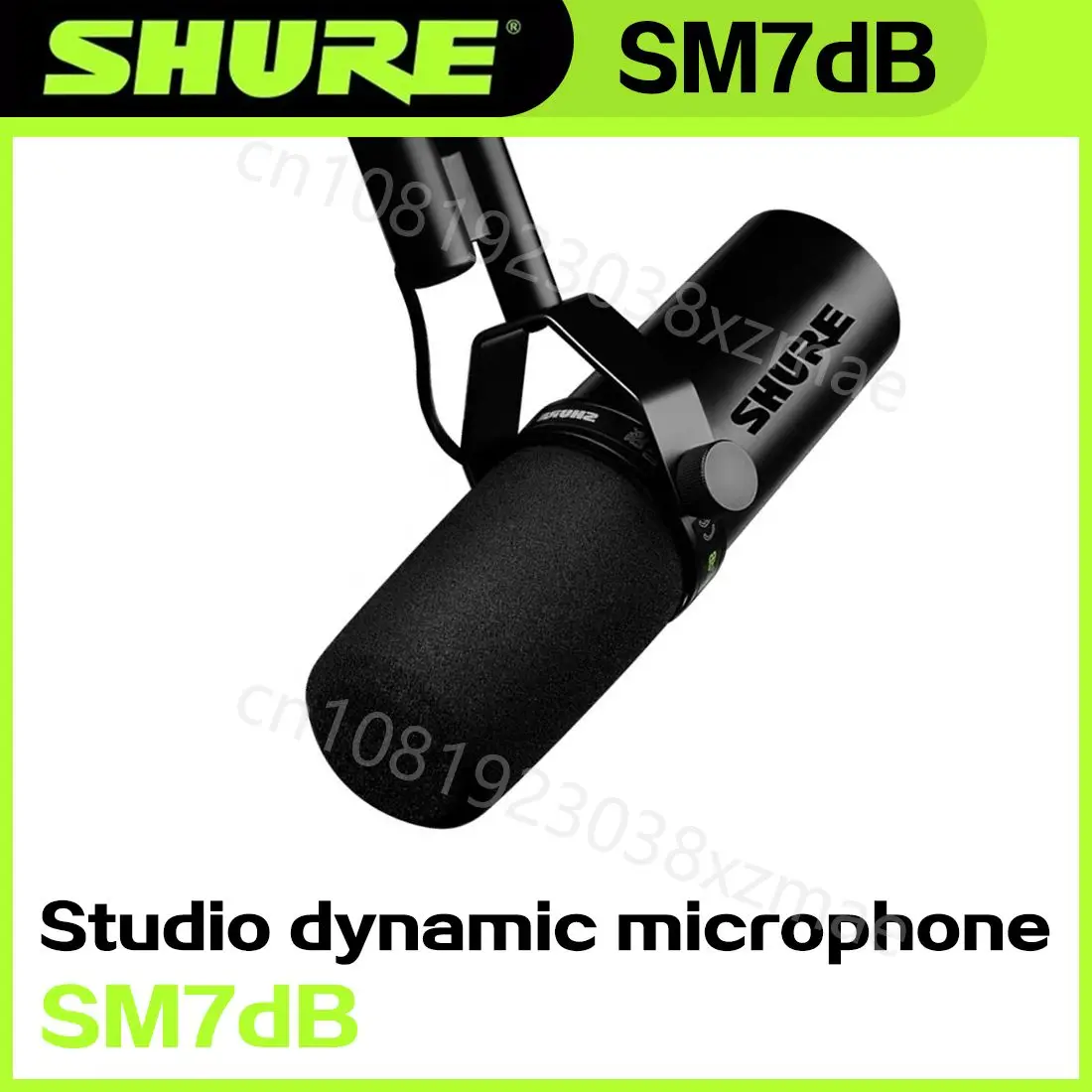 Shure-SM7DB-microfone-din-mico-com-pr-amplificador-embutido-SM7dB ...