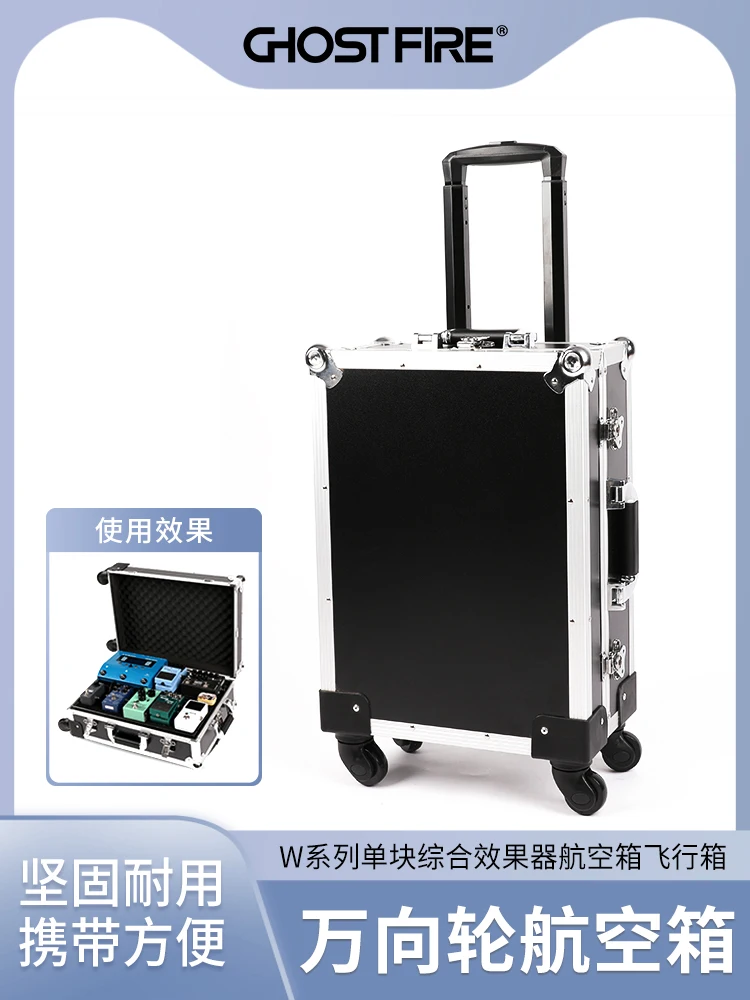 Ghost-Fire-W-Series-Multi-Effect-Pedal-Case-Universal-Flight-Case-With ...