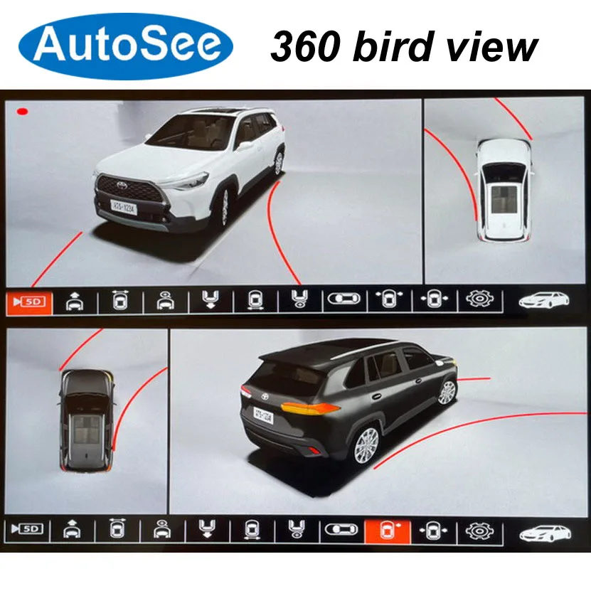 suit-original-OEM-monitor-2023-for-Toyota-Corolla-Cross-360-degree ...