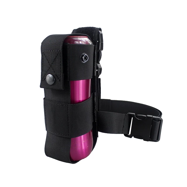 Tactical Drop Leg Pepper Spray Holder Fits MK9 Water Bottle Holster ...
