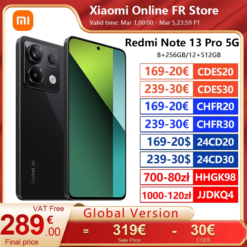 Global-version-Xiaomi-Redmi-Note-13-Pro-5G-Smartphones-NFC-Snapdragon ...