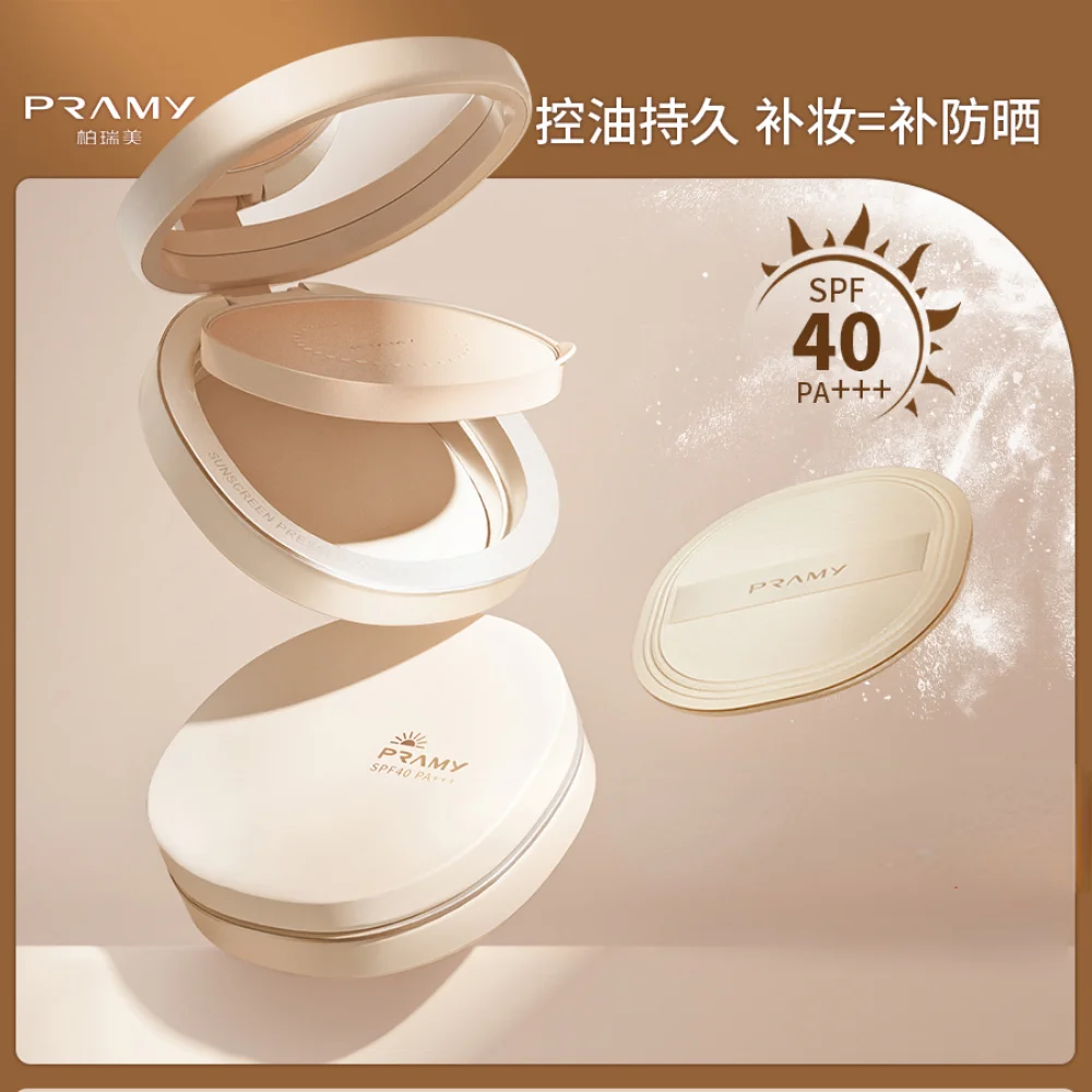PRAMY-Sunscreen-Pressed-Powder-Oil-Control-Setting-Makeup-Long-lasting ...