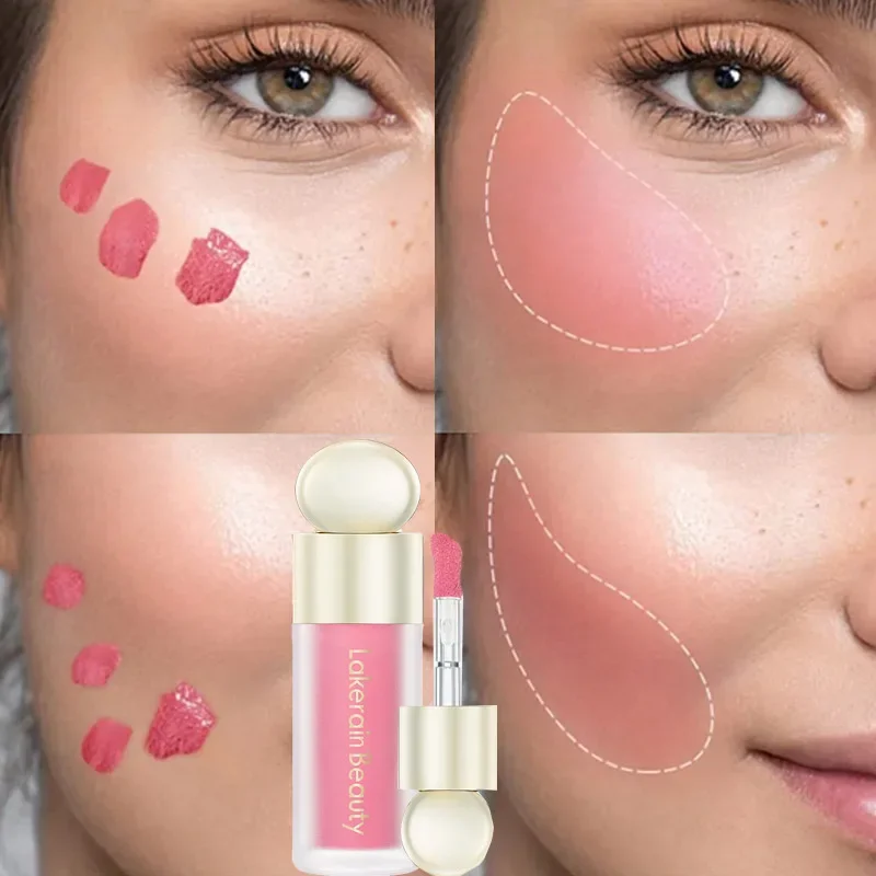 Liquid-Blush-Peach-Cream-Makeup-Blusher-Palette-Cheek-Contour-Blush ...