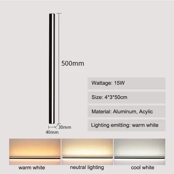 Slim Long Strip LED Wall Light - Lighting4Home