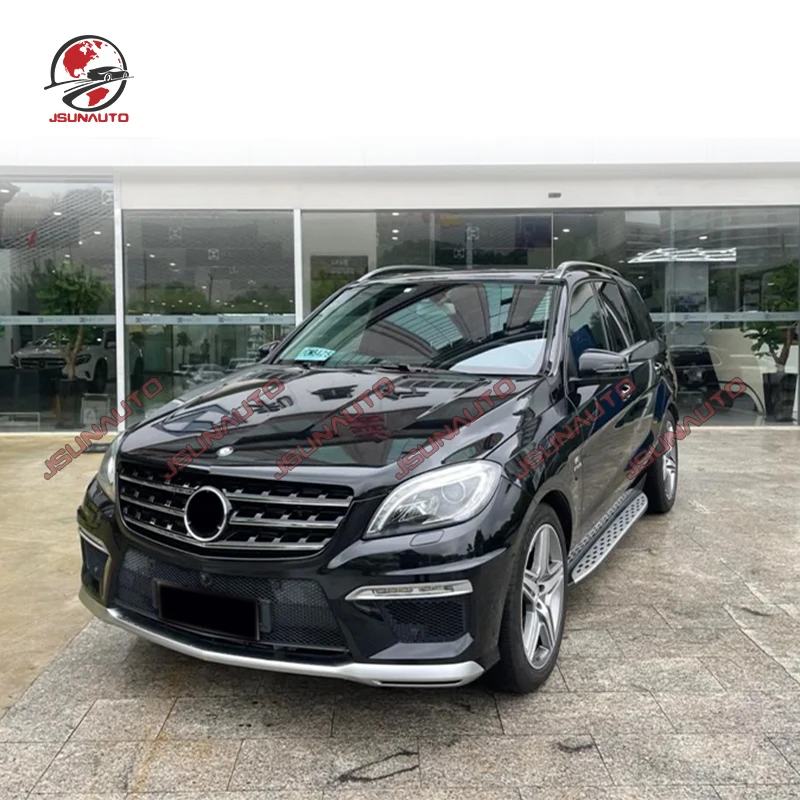Conversion-Kit-For-Benz-ML350-Facelift-ML63-Style-Front-Bumper-Grill ...