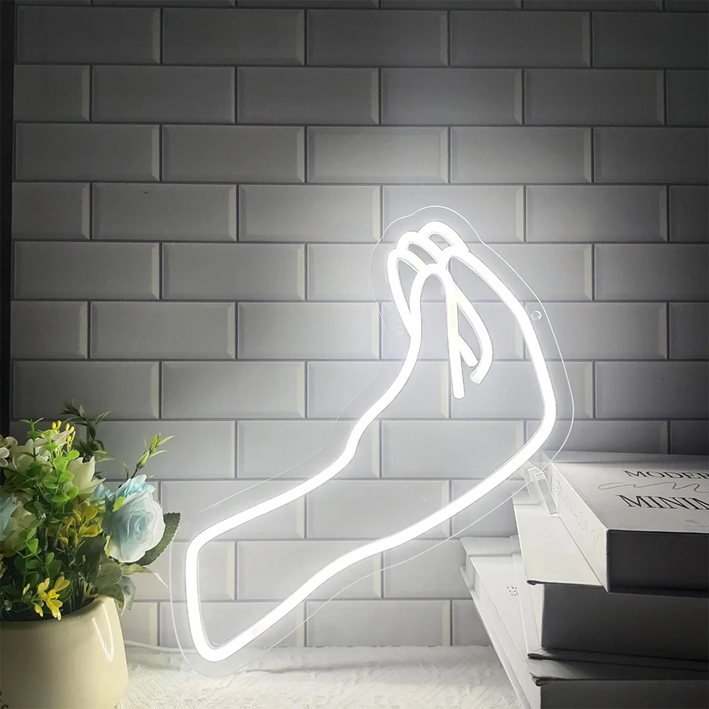 Italian-Hand-Gesture-Neon-Sign-Dimmable-LED-Italian-Hand-Neon-Signs-for ...