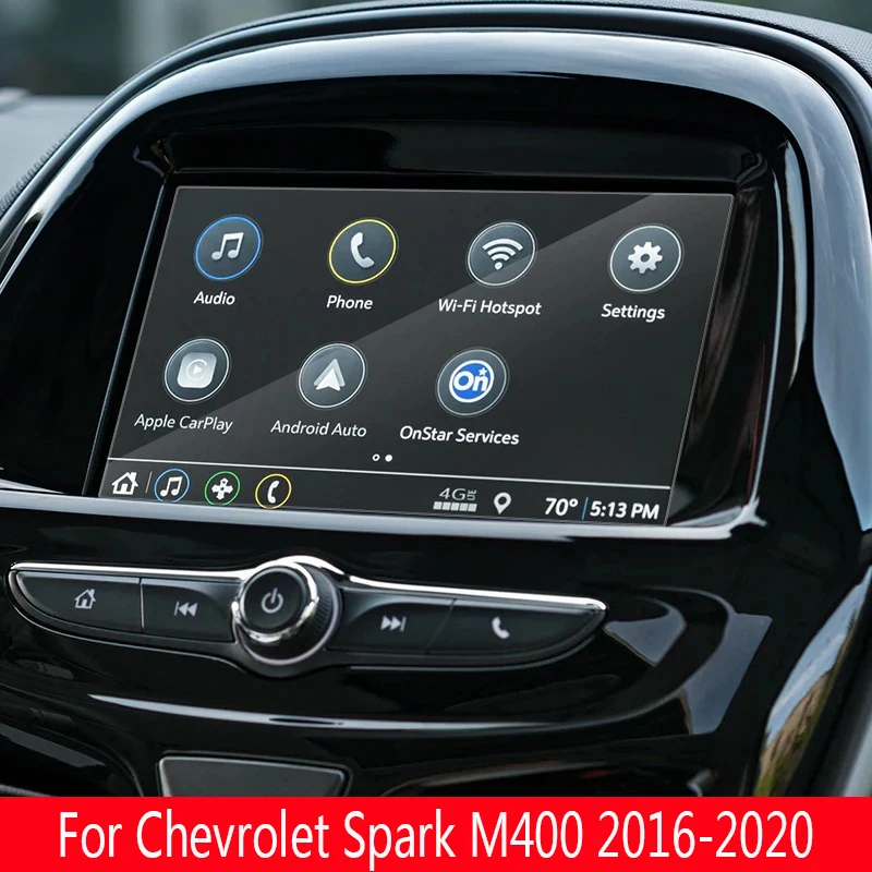 For-Chevrolet-Spark-M400-2016-2020-GPS-Navigation-screen-tempered-glass ...