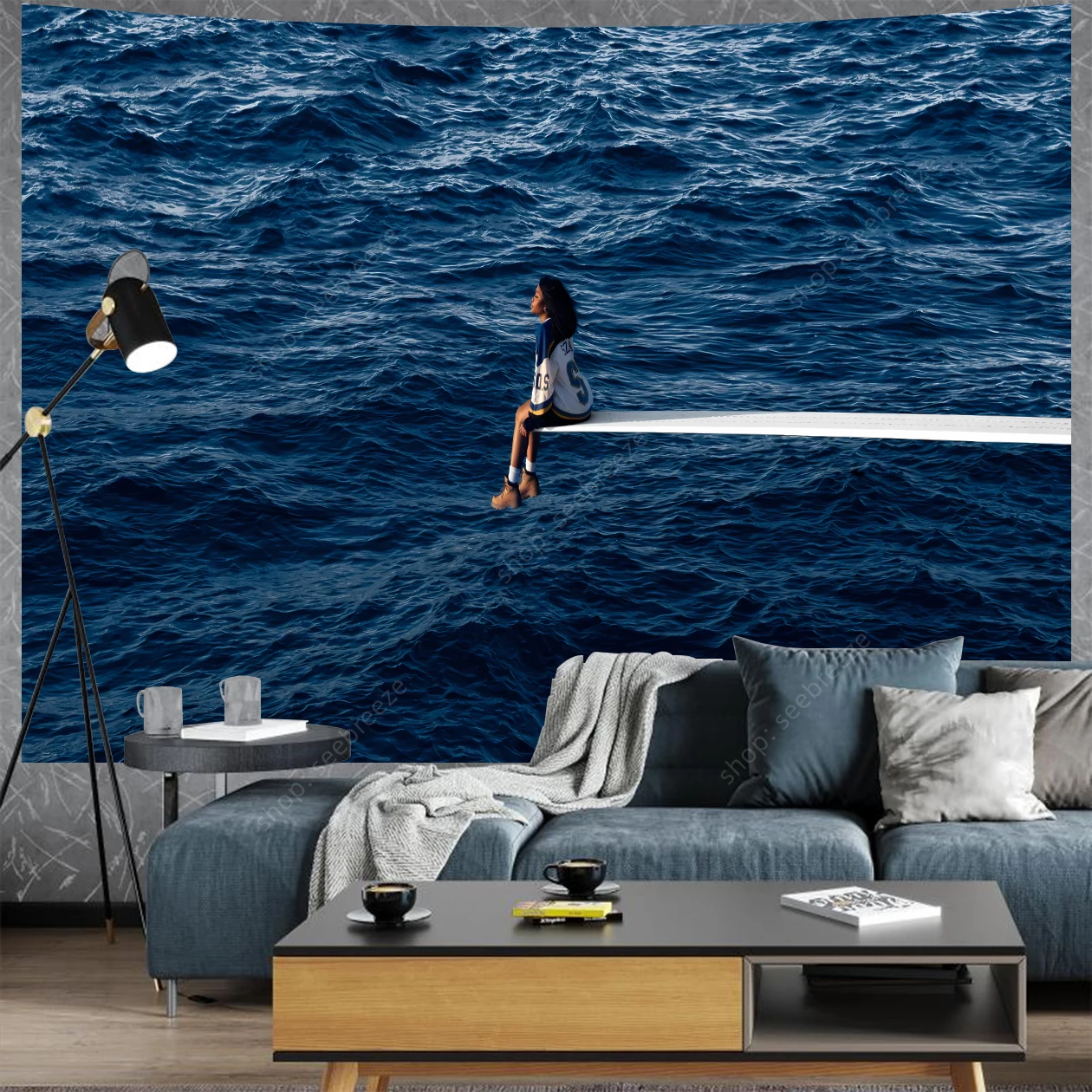 SZA-Album-Flag-SOS-Art-Music-Cover-Poster-Tapestry-for-Room-College ...