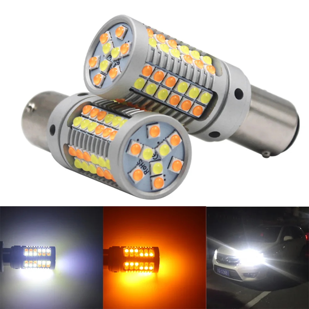 2pcs-1157-1156-ba15s-Led-Turn-Signal-Lamp-drl-Daytime-Running-Light-T20 ...