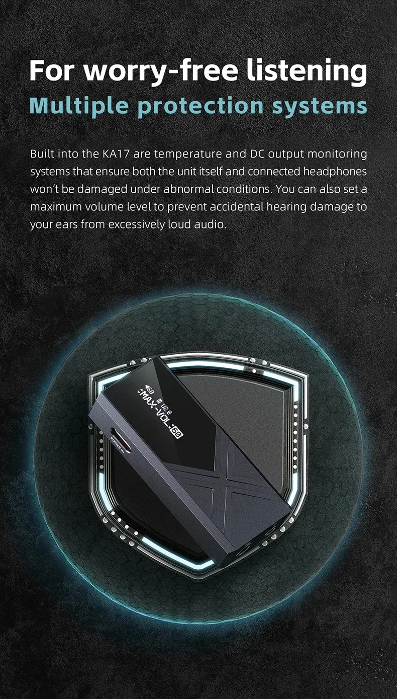 Fiio KA17 Taşınabilir USB DAC / AMP