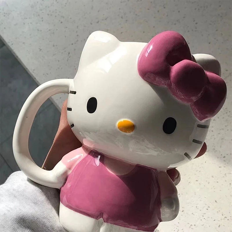 HELLO-KITTY-Cartoon-Cute-500ML-Mug-Water-Cup-Heat-Resistant-Ceramic-Cup ...