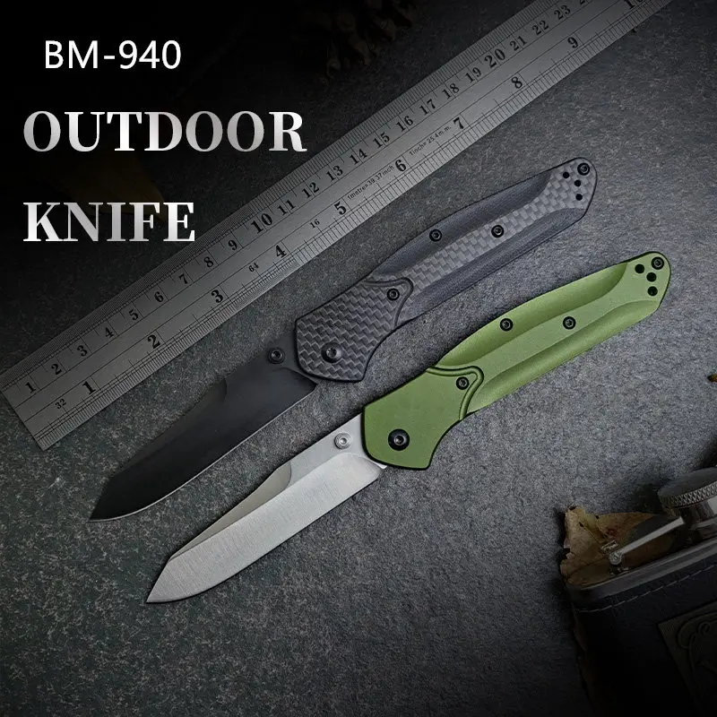 BM940BK-940-Aluminum-Handle-Carbon-Fiber-Hunting-Pocket-Outdoor-EDC ...
